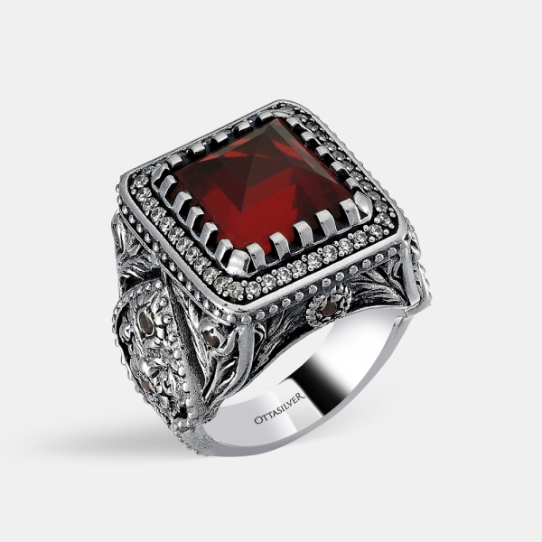 Pure Sterling Silver Rings For Men | OTTASILVER