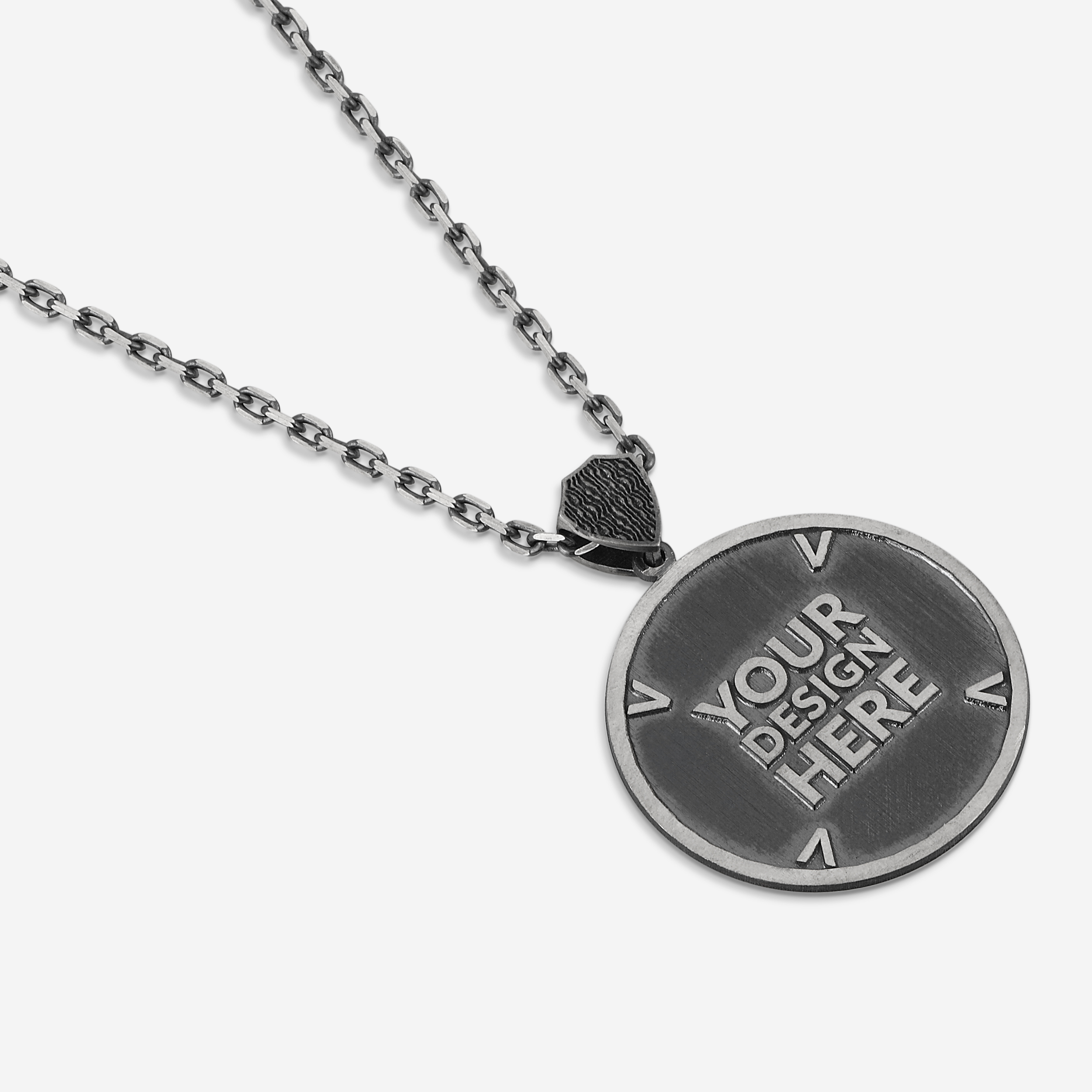 Hand-Engraved Customize Photo Necklace